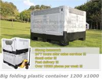 China Multi-purpose Euro logistics plastic box ; Plastic turnover box, pp corrugated sheet Box plastic transport box turnover for sale