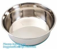 China Lovely Personalized portable pet dog food water bowl ceramic plastic, Plastic pet bowl /PP pet dish for dog /food pail f for sale