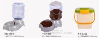China Lovely Personalized portable pet dog food water bowl ceramic plastic, Plastic pet bowl /PP pet dish for dog /food pail f for sale