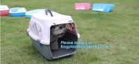 China Transport Box Pet Air Box Travel Carrier Cages Portable Plastic Dog Carrier, Dog Box Cages------Durable Plastic Aviation for sale