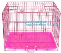 China Commercial Stainless Steel Metal kennel Mesh Pet Dog Cage, Heavy duty Metal Welded Dog cage, Full Size Outdoor Kennel Co for sale
