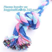 China Tugging tossing pet dog rope toys, Pet durable teething chew cotton rope toy set dog toys, pet toys strong chew cotton r for sale