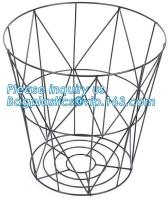 China Commercial use stylish marble top metal wire square coffee table, Steel wire coffee table, high end solid wood table top for sale
