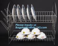 China Manufacturer Simple Houseware Stackable 2 Tier Sliding Basket Drawer Organizer , Storage, Eco-friendly powder coated 2 t for sale