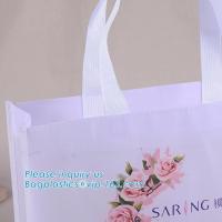 China Hot Sale Promotional Tote Plastic Gift Shopping Non Woven Bag for Women, laminated non woven bag special supermarket sho for sale