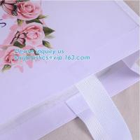 China Hot Sale Promotional Tote Plastic Gift Shopping Non Woven Bag for Women, laminated non woven bag special supermarket sho for sale