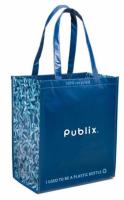 China Custom Printed Cheap Shopping Packaging Bag Folded Non Woven Bag With Handle, reusable shopping PP non woven bag at chea for sale