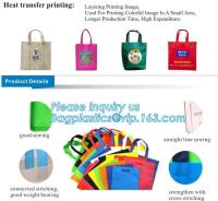 China Durable customized printing supermarket shopping promotional non woven bag, Full color printing non woven bag made by 80 for sale