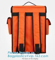 China high quality whole foods backpack food delivery cooler bag with custom logo, rpet bag, thermal bag, food delivery packag for sale