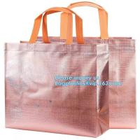 China Factory Price High Quality Laminated PP Non Woven Bag, wholesale customized print logo non woven bags with string for sh for sale