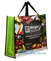 China Cheap Price Custom Printed Eco Friendly Shopping Non Woven Bag, recycled custom printing grocery tote shopping pp non wo for sale