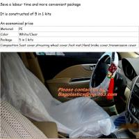 China foot mat Nylon seat cover Reusable seat cover car seats Steering wheel cover foil Disposable car carpet cover Disposable for sale