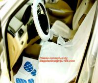 China Nylon seat cover Reusable seat cover car seats Steering wheel cover foil Disposable car carpet cover Disposable seat cov for sale