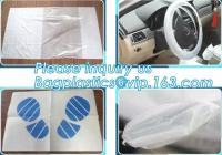China Disposable plastic car seat cover universal, Industrial Disposable Wipes Synthetic Leather Car Seat Cover Synthetic Leat for sale