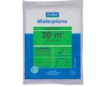 China 3.6M X 2.7M hdpe plastic painter's drop cloth,disposable protective painter ldpe drop sheet, painting polythene dust dro for sale