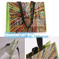 China Promotional plastic laminated custom shopping pp woven bag, logo pp woven shopping bag,reusable pp bag woven,recycle pp for sale