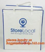 China Custom made printed logo reusable laminated PP non woven fabric Tote shopping bags,Printed Eco Friendly Recycle Reusable for sale