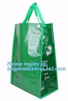 China Custom Logo Printed Eco Friendly Tote Shopping Carry Fabric PP Laminated Recyclable Non Woven Bag,supermarket grocery re for sale