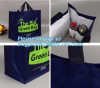 China heat transfer printed pp woven fruit multifuction foldable tote shopping bags, eco woven fabric 60gsm-140gsm, optimizing for sale