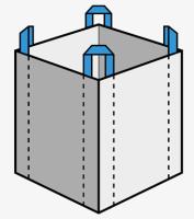 China China supplier PP woven bulk big ton bag / jumbo bag for packing stone, fish meal,sugar,cement,sand,China supply pp wove for sale