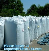China Custom design polypropylene woven jumbo bags big bag 1000kg for sand stone,U-type competitive price 100% PP breathable b for sale