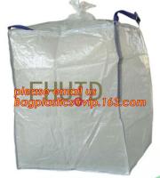 China PP Single Belt Bags PP Double Belt bags PP Top Flap Ton Bags PP Top Skirt Container Bags PP Sand Bags PP Vegetable Ton b for sale