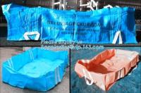 China Eco friendly garbage dumpster Bag skip Bag for construction rubbish,High temperature resistance Jumbo bitumen bag 1000kg for sale