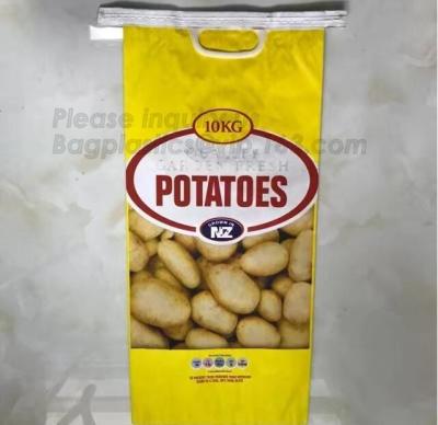 China pp woven bag supplier BOPP laminated waterproof plastic transparent 10kg/25kg/30kg/50kg packing rice bag, BAGPLASTICS, P for sale