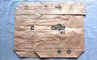 China PET FOOD, horse feed bag, animal feed bags, chemical industry agricultural food grade colored kraft paper bag, 25kg pape for sale