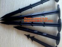 China Plastic Nails Peg For Weed Wat,Anti Grass Turf Nails Mulching Cloth Gardening Plastic Holder Tools plastic netting pegs for sale
