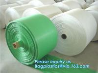 China Polypropylene woven bag sack rolls, tubular fabric for PP woven bags,1 to 4 meters width Bulk bag polypropylene sack rol for sale