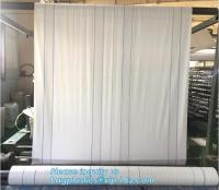 China Pp Fabric Woven Sack Rice Bag Roll For Agriculture,60cm width virgin colorful flat surface tubular PP woven fabric roll for sale
