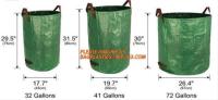 China Garden Grow Bags Aeration Fabric Pots Potato Planter Bag with Handles and Access Flap,Potato Tomato Strawberry Vegetable for sale