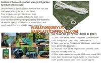 China WATERPROOF BENCH COVER, GARDEN FUNITURE COVER, PE GARDEN OUT FUNITURE SERIES, STACKABLE CHARIR COVER, LOUNGE, BBQ COVER for sale