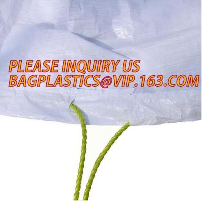 China 4mil 20yard open top drawstring dumpster container liners,Drawstring Dumpster Container Liner For Open Top Dumpster Cont for sale