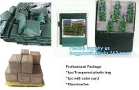 China portable plastic garden grow bags,China Manufacturer Durable PE 6Mil Hydroponics Grow Bag,Skyplant Gallon Non Woven Fabr for sale