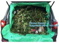 China customized waterproof green pe car protector,environmental firendly, car boot liner, reusable, durable,economical,sample for sale