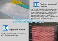 China Monofilament Knitted 100% virgin HDPE Material Transparent Anti hail Netting,Polyester fiberglass anti insect net for in for sale