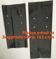 China polyethylene black grow bags plastic plant pot seeding nursery bags,Effective UV Stabilized Black White Plastic Growing for sale