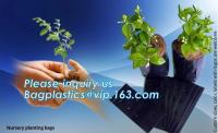China Grow bag, planter bags, nursery bags, agro planting bag, seedling bag, spling bag, custom size, color, bales with logoes for sale