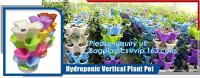 China plastic flowerpots Garden plants pot flowers nursery plastic pots,home & garden low price porcelain blue and white plant for sale