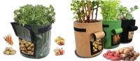 China potato plant pot with plastic material,planting pots potato basin, Hydroponic vertical growing systems PP plant flower for sale