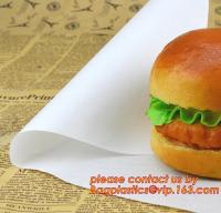 China White Greaseproof Paper,28GSM Greaseproof Paper For Burger Wrapping,Lunch Warp and Greaseproof Paper 400 x 660 mm / 400 for sale