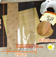 China China supplier promotional custom coated bread/sandwich paper kraft bag with clear window,brown kraft paper bakery bread for sale