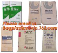 China Custom Logo Kraft Paper Three Composite Newest Paper Bag PP Woven Inner Bags for Packing,feed bags,woven bag waterproof for sale