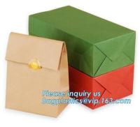 China cookies/biscuits/muffin/bread snack packaging bag custom printed clear plastic bread bags,Square Bottom Kraft Paper Pack for sale