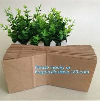 China toast bread bag candy dessert biscuit bag food grade kraft paper bag,food grade brown kraft bread paper bag, COMPANY PAC for sale