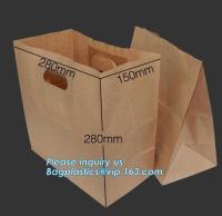 China 60gsm Oil-Proof Food Kraft Paper Packaging Bread Bag,food brown kraft paper bag sandwich bag bread bag, BAGPLASTICS, PAC for sale