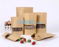 China Food Packaging Kraft Bread Packing Paper Bag With pressure sensitive adhesive,disposable waterproof food packaging paper for sale