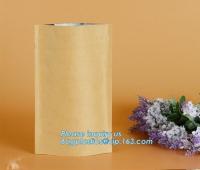 China Kraft Matte Custom Printed Retail Paper Gift Bag For Shopping,bakery paper bag / Food grade bread packaging bags, Recycl for sale